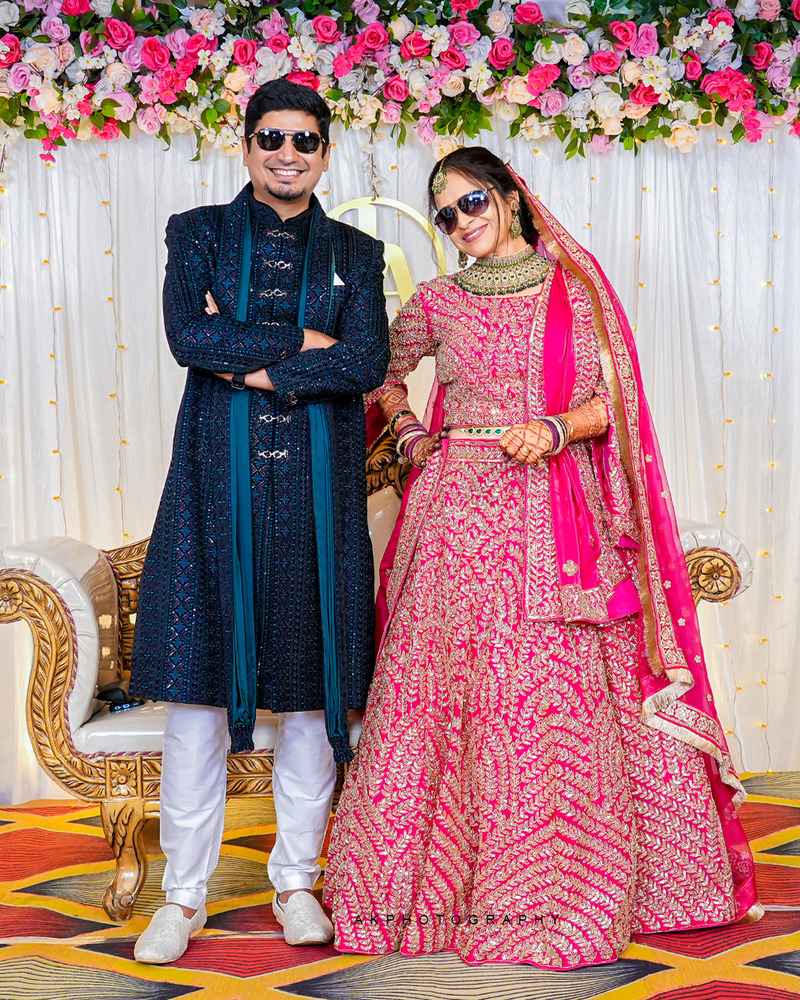 Reception Photoshoot of Juned & Ashima in Coimbatore - Captured by AK ...
